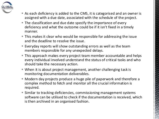 Improve Deficiency Tracking with Commissioning Software Tools.pptx