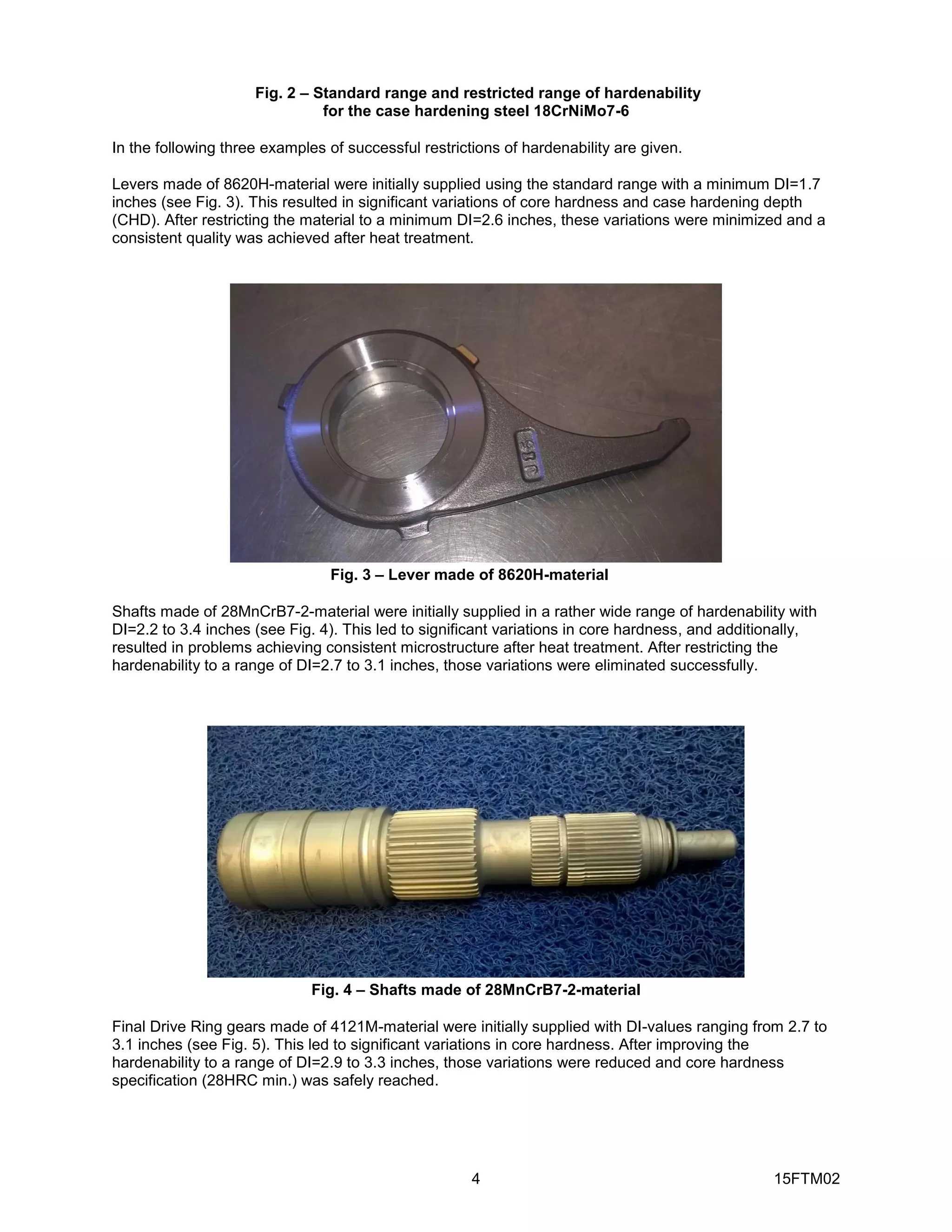 Improved Material and Enhanced Fatigue Resistance for Gear Components | PDF