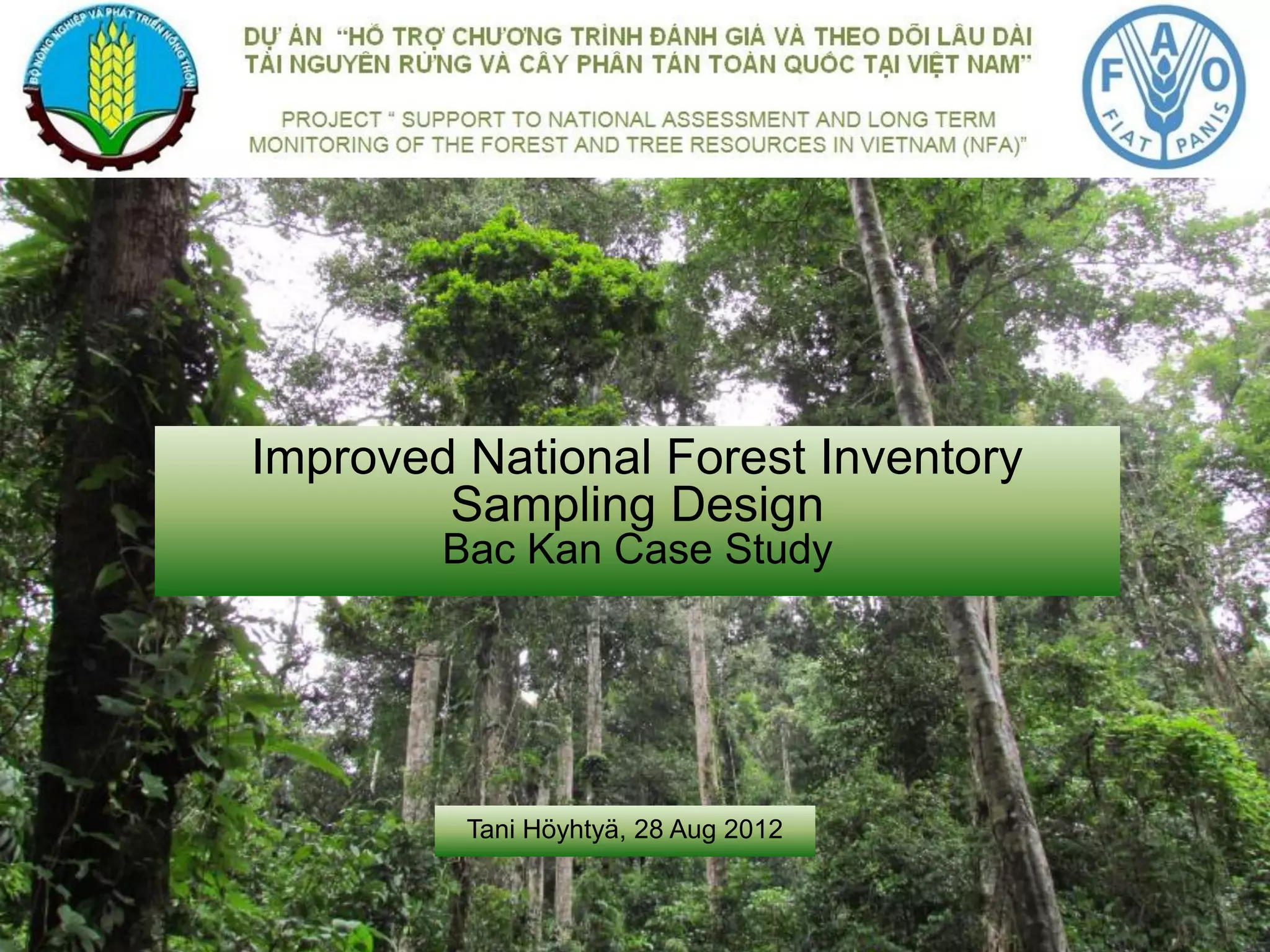 Improved National Forest Inventory Map sampling design | PDF