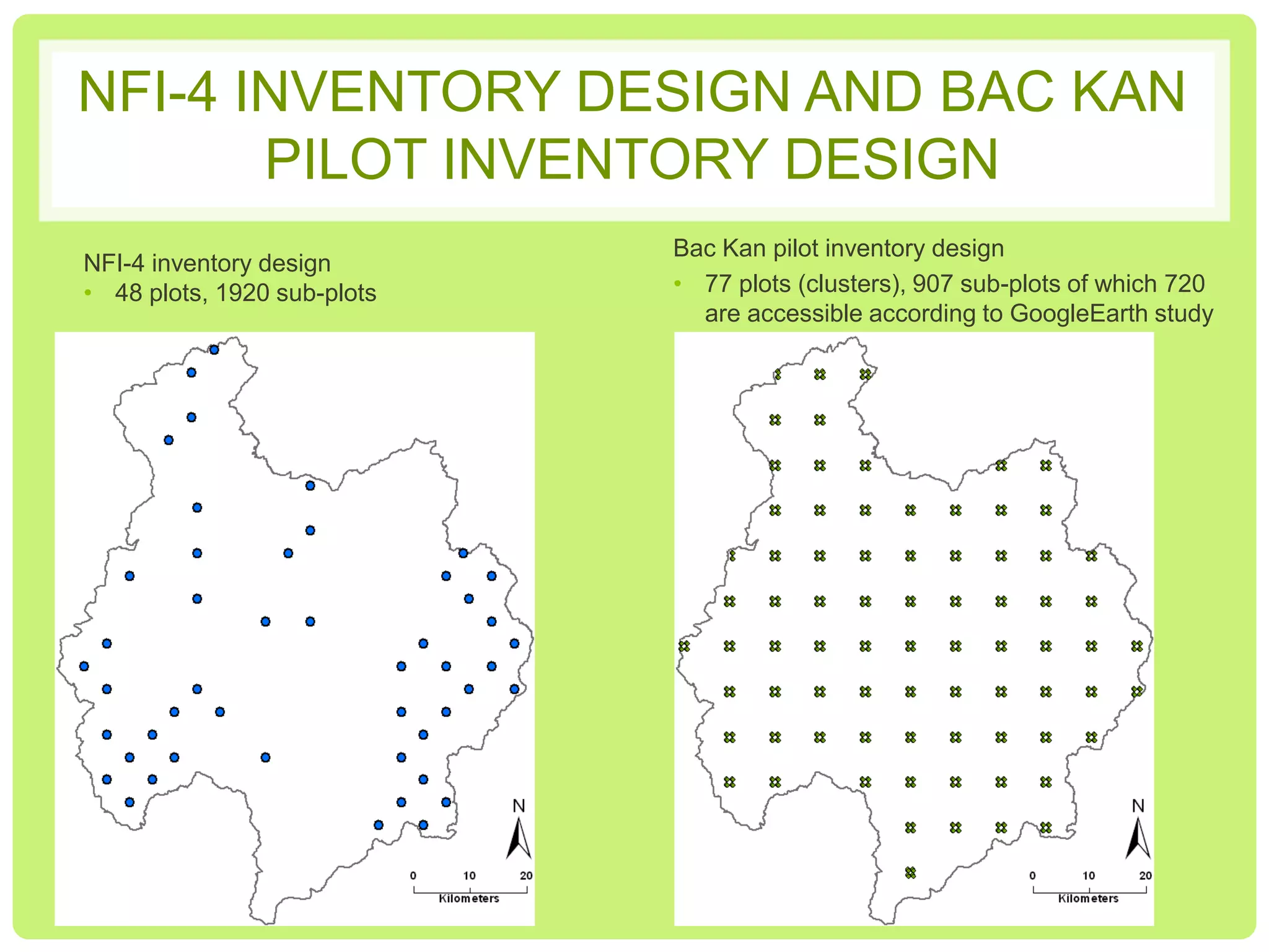Improved National Forest Inventory Map sampling design | PDF