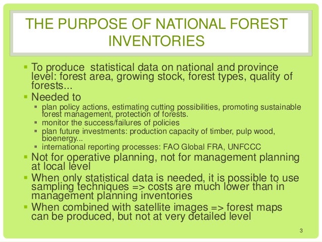 Improved National Forest Inventory Map sampling design
