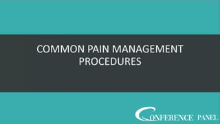 Improving Documentation in Pain Management - Upcoming AMA Changes for ...