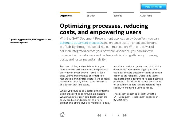 Improve Document Efficiency And Personalize Customer Facing Communication