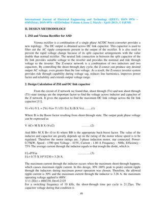 Improved performance of asd under voltage sag conditions | PDF