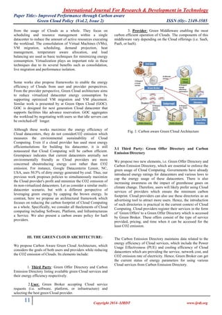 Improved performance through carbon aware green cloud policy | PDF | Cloud Computing | Internet