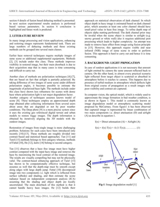 Improved single image dehazing by fusion | PDF | Photo Editing Software | Computer Software and ...