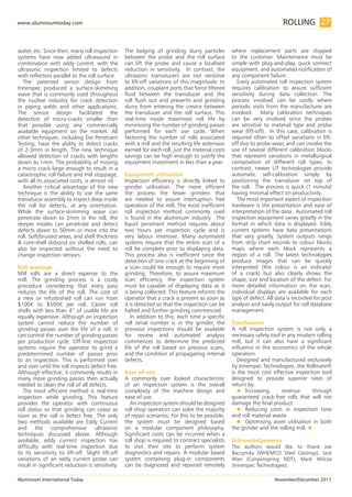 Improved Technologies for Mill Roll Inspection | PDF