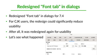 Improve features about our language: CJK issues of LibreOffice in 2022 | PPT