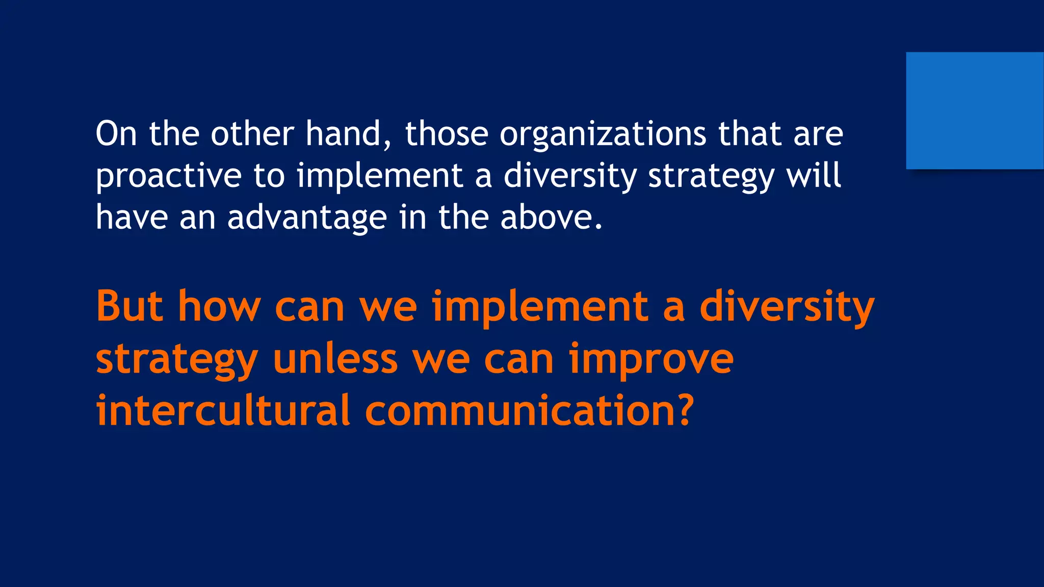 Improve intercultural communication in the work place | PPTX