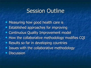 Improvement Collaboratives | PPT | Healthcare Industry | Industries