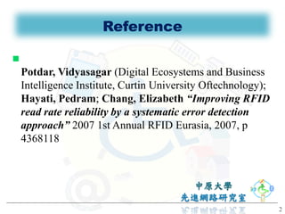 improvement RFID | PDF