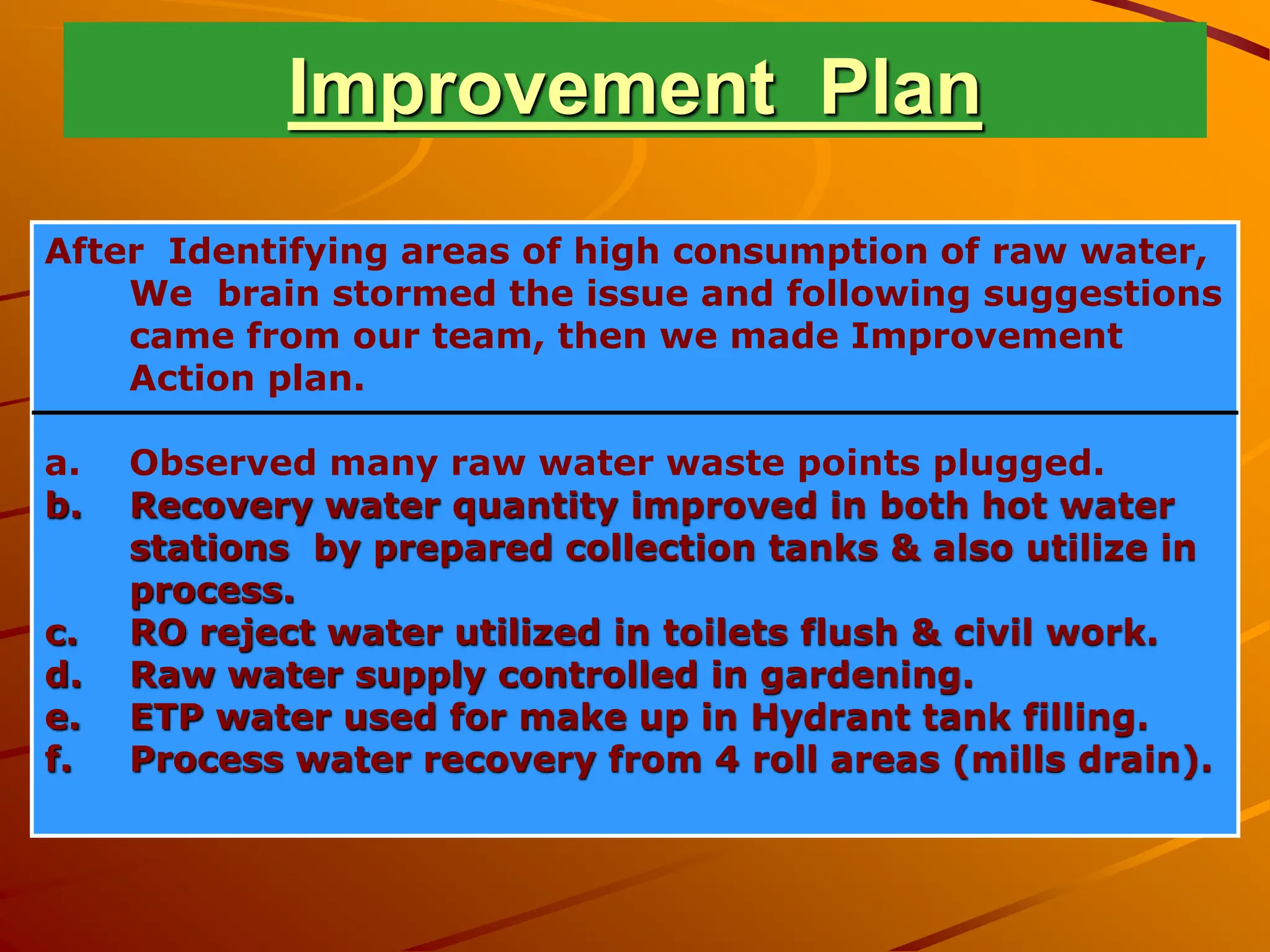 Improvement in low water consumption(1).ppt