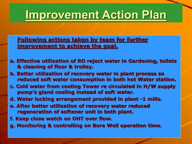 Improvement in low water consumption(1).ppt