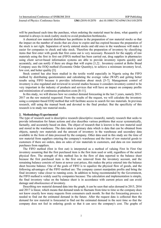 Inventory System | PDF