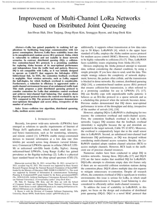 Improvement of multi-channel_lo_ra_networks_based_on_distributed_joint_queueing | PDF