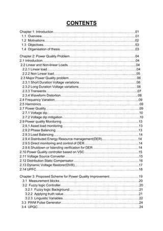 Power quality improvement using upqc with soft computing method: Fuzzy logic | PDF