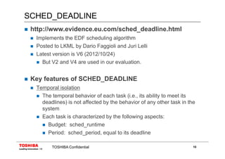Improvement of Scheduling Granularity for Deadline Scheduler | PPT