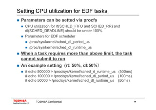 Improvement of Scheduling Granularity for Deadline Scheduler | PPT