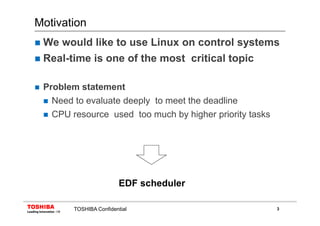 Improvement of Scheduling Granularity for Deadline Scheduler | PPT