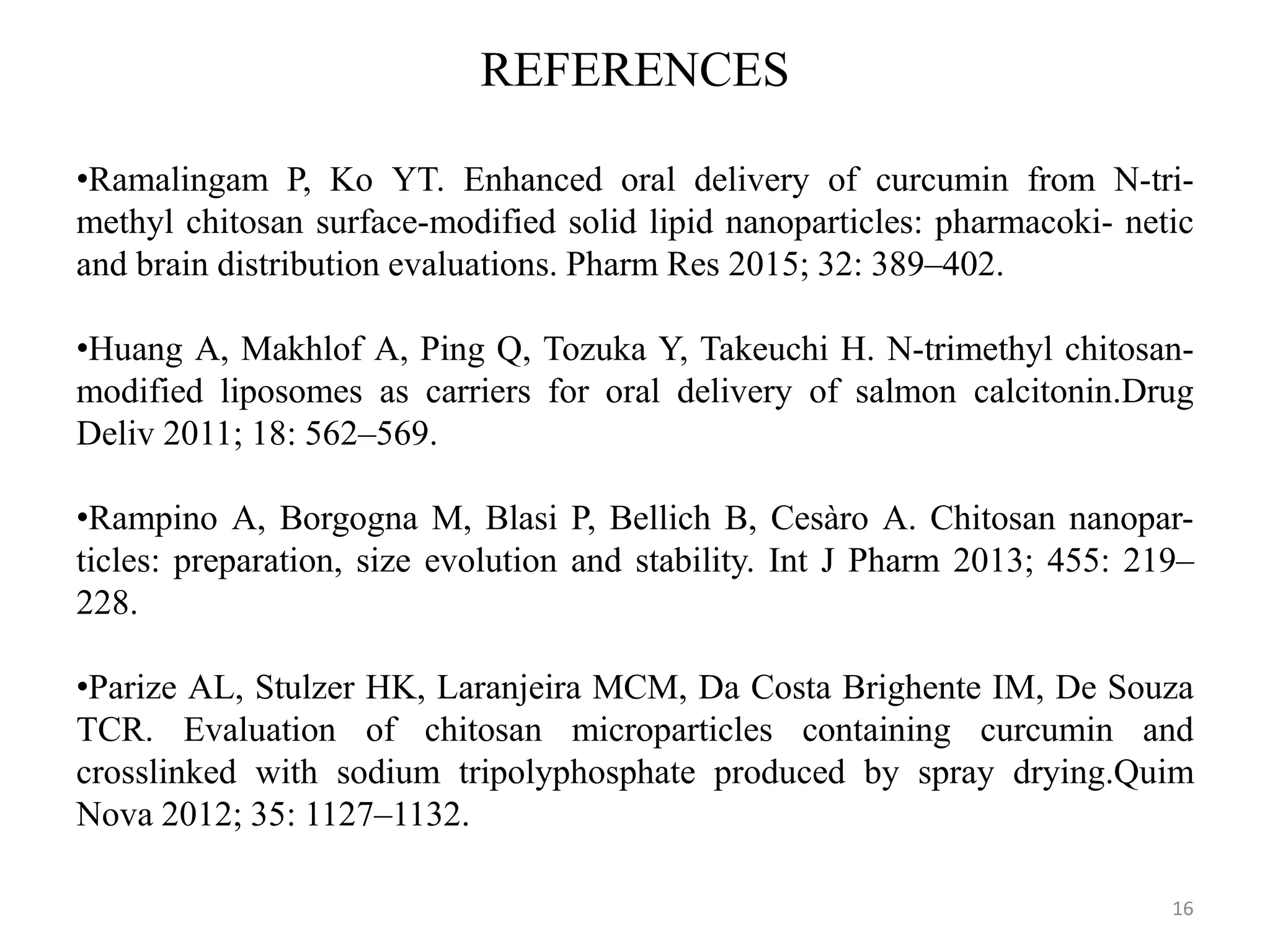 Improvement of solubility and oral bioavailability of curcumin | PPTX