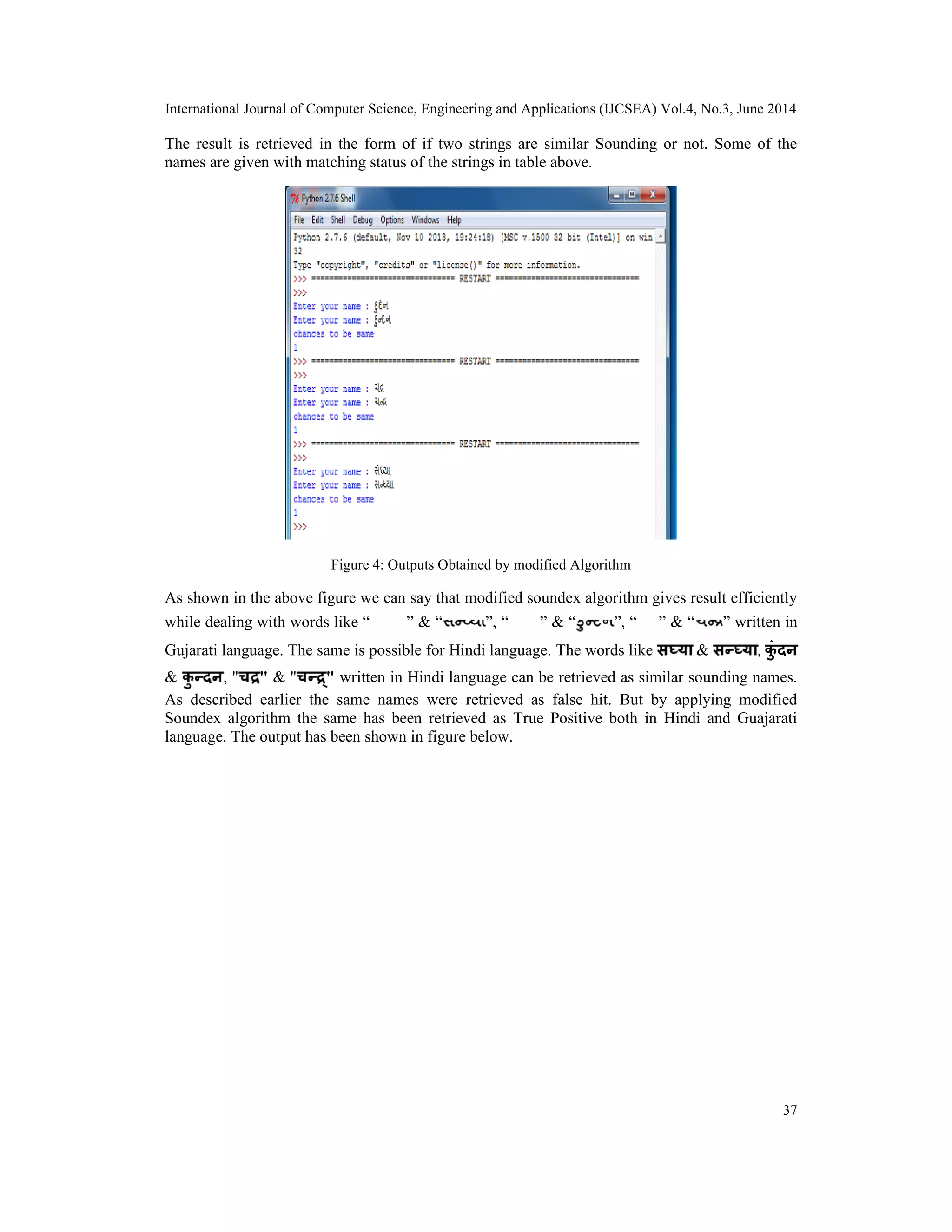 Improvement of soundex algorithm for indian language based on phonetic ...