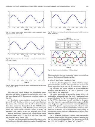 Improvement of the electric power quality using | PDF