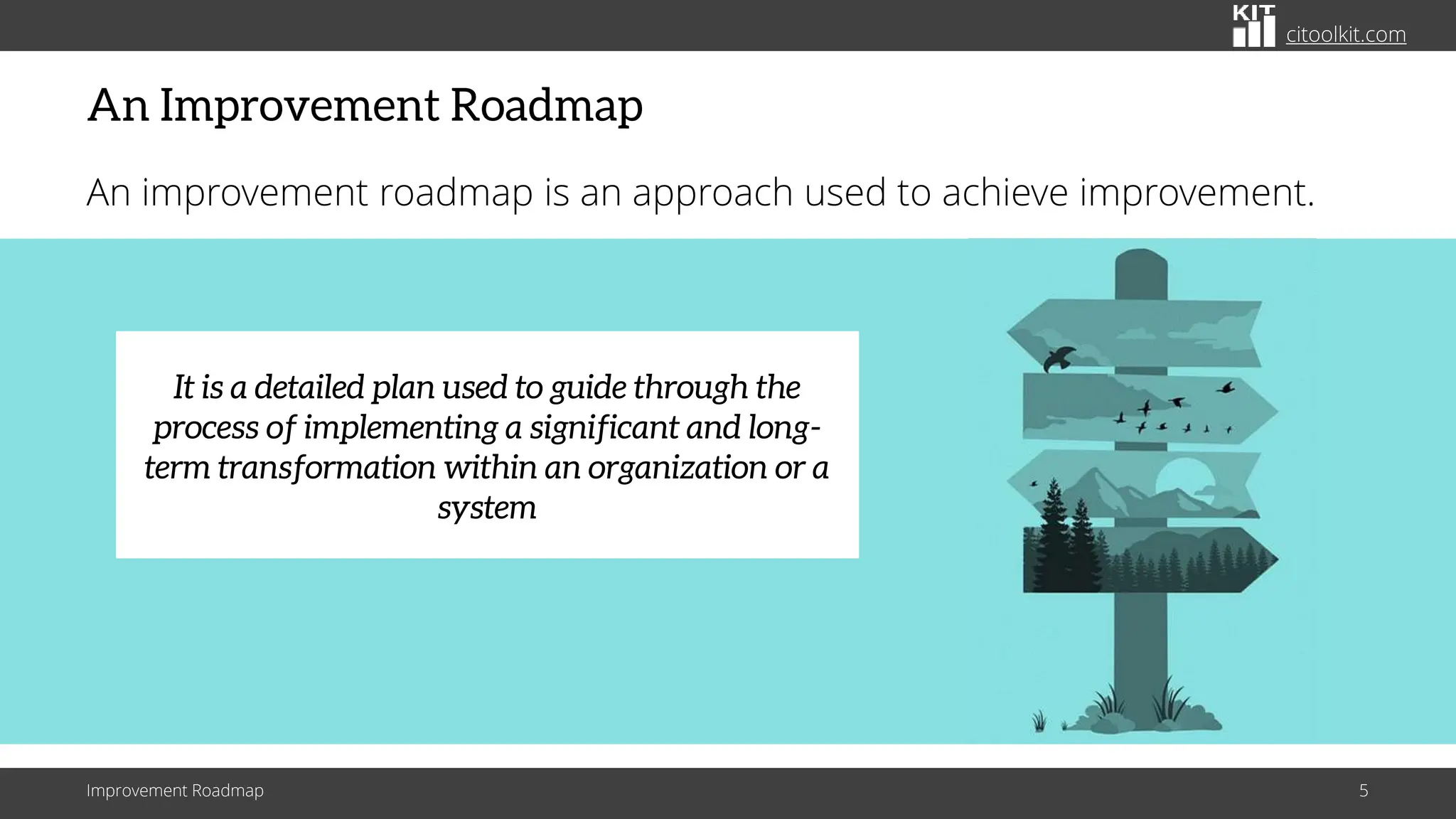 From Goals to Actions: Uncovering the Key Components of Improvement ...