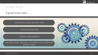 From Goals to Actions: Uncovering the Key Components of Improvement ...