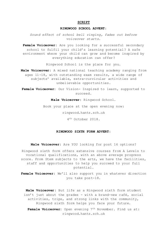 Script Improvements