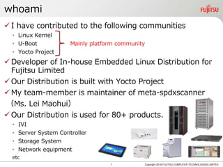 Improvements in meta spdxscanner through FOSSology - Ueba San | PPTX