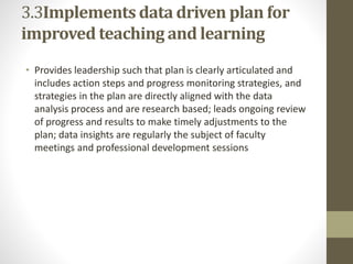Improvement through the use of data | PPTX