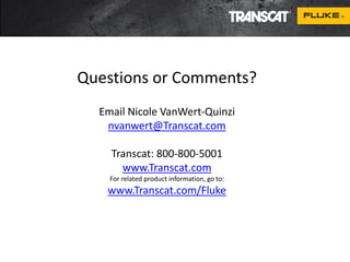 Fluke How To Improve Your Maintenance Program Video | PPTX
