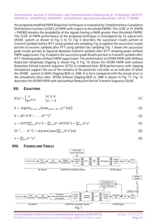 Improve peak to average power ratio (papr) reduction techniques | PDF | Telecommunications ...