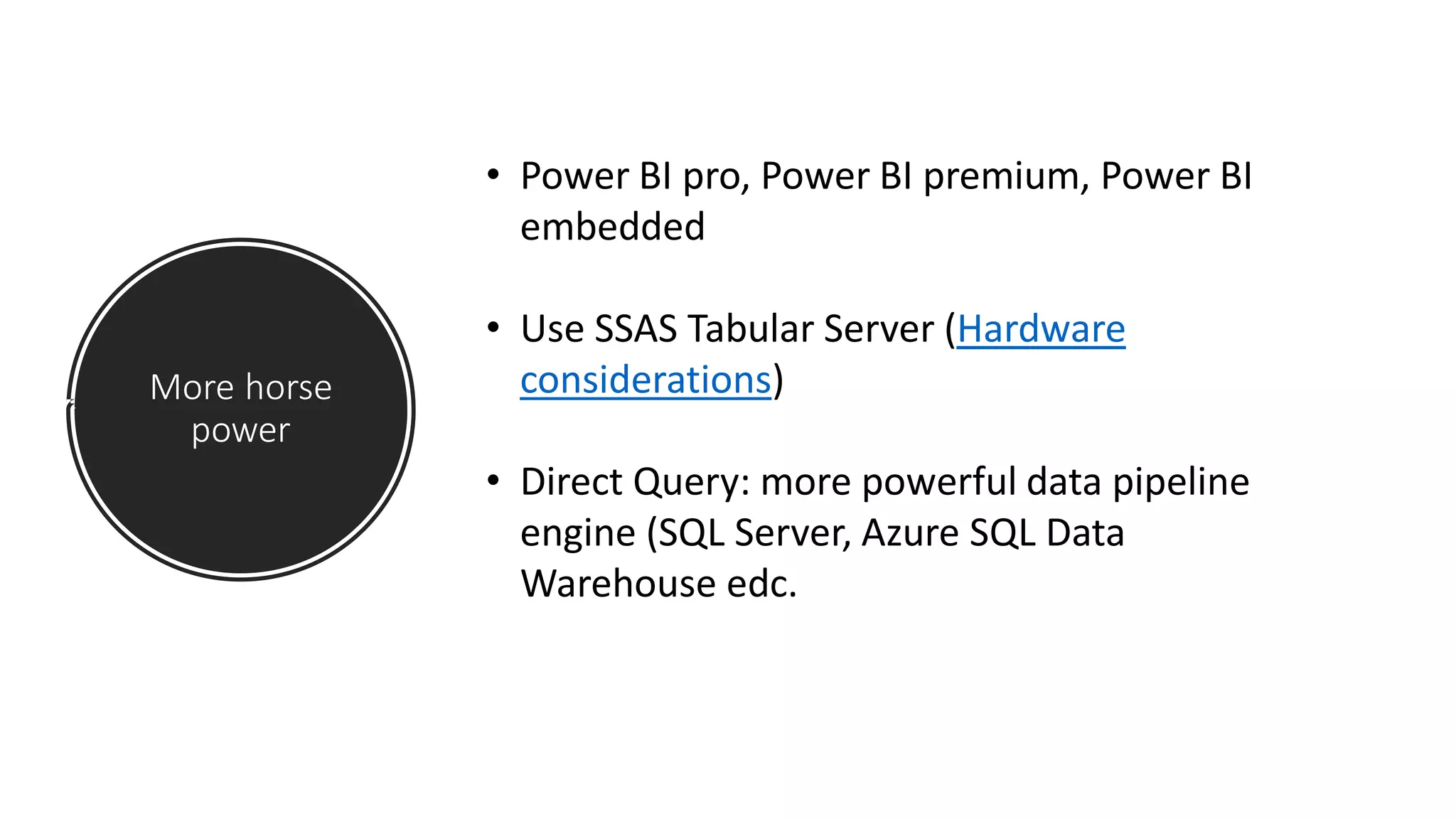 Improve power bi performance | PDF