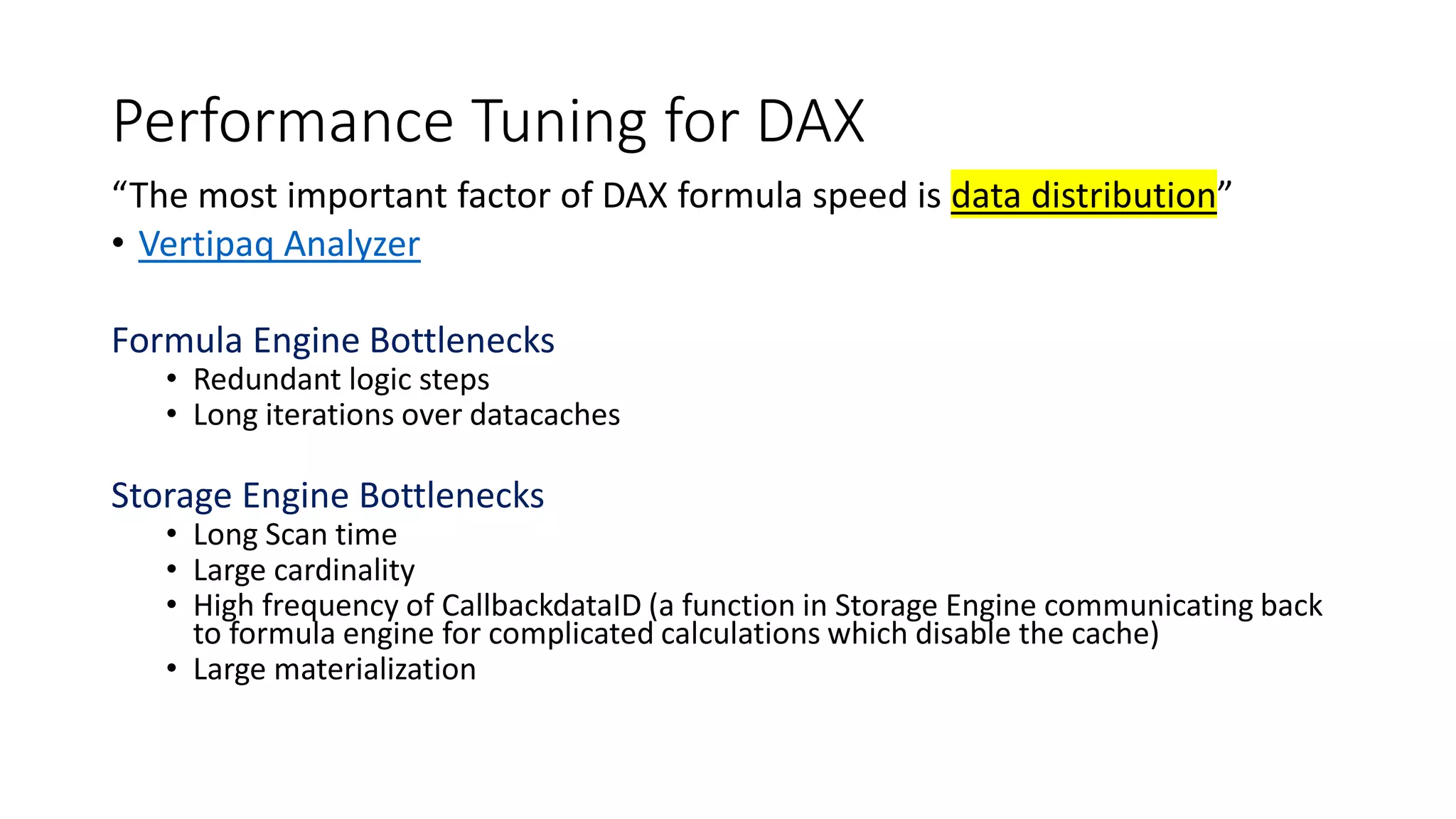Improve power bi performance | PDF