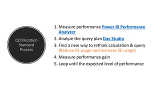 Improve power bi performance | PDF