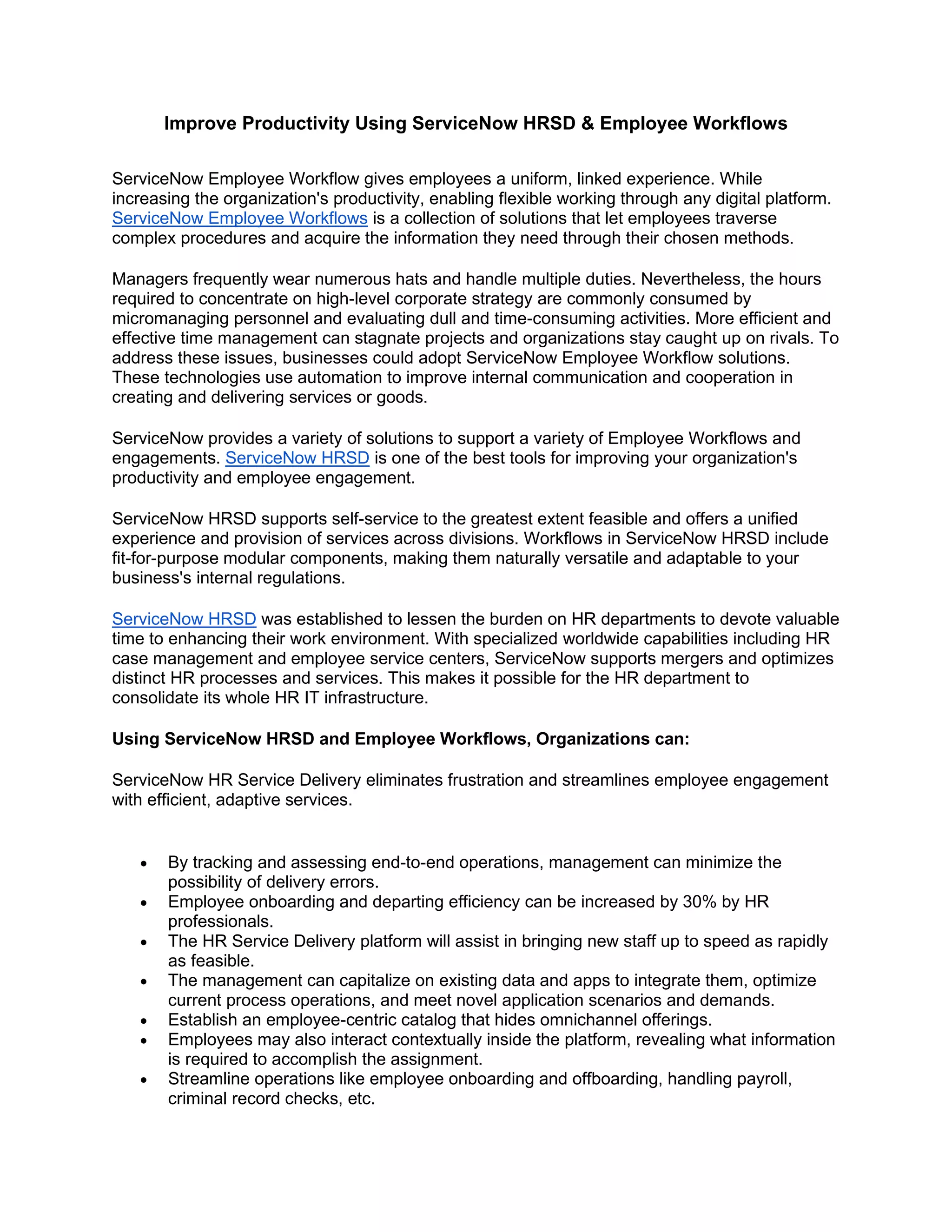 Improve Productivity Using ServiceNow HRSD.pdf