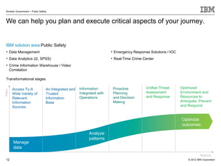 Improve Public Safety | PPT