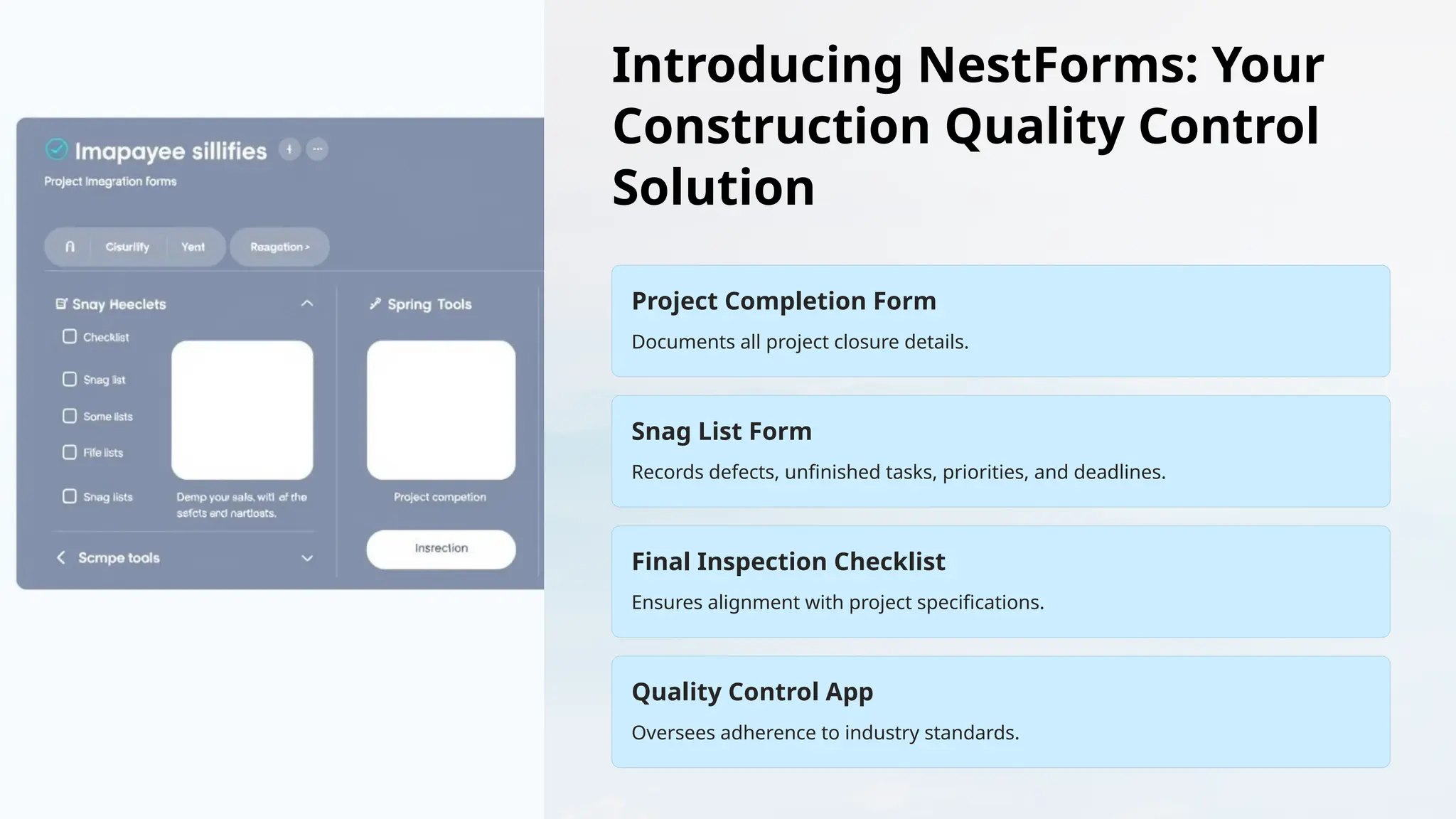 Improve Quality with a Construction Snag List App | PPT