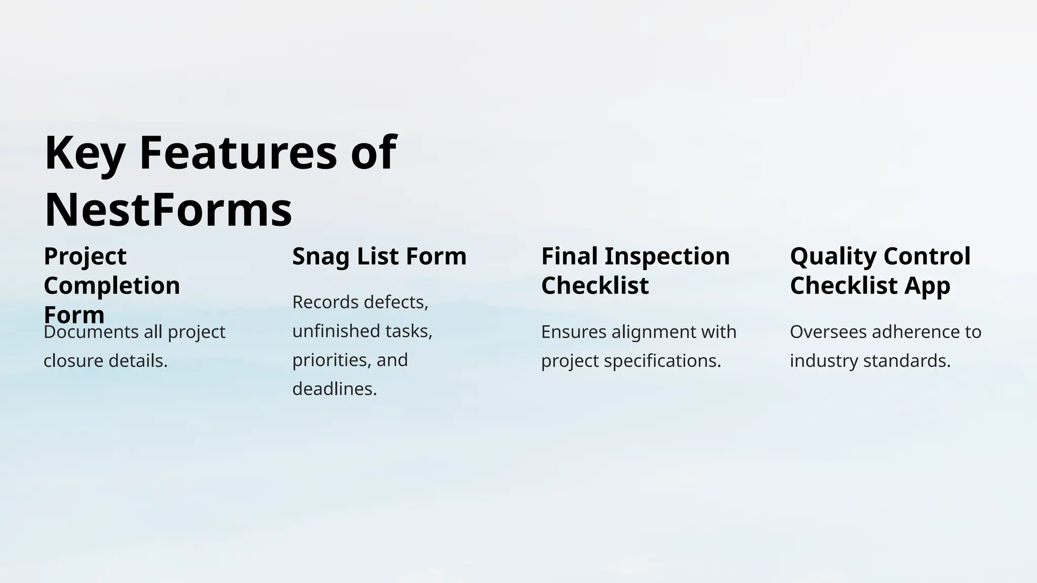 Improve Quality with a Construction Snag List App | PPT
