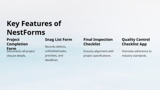 Improve Quality with a Construction Snag List App | PPT