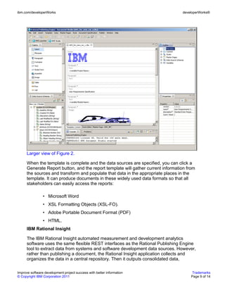 Improve software development project success with better information | PDF