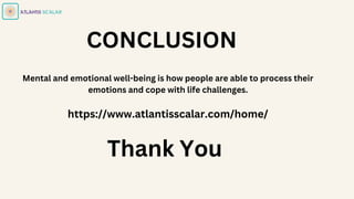 Improves your Mental and Emotional Well-Being | PPTX