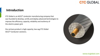 CTC Global Software Helps Utilities Improve the Efficiency, Capacity ...