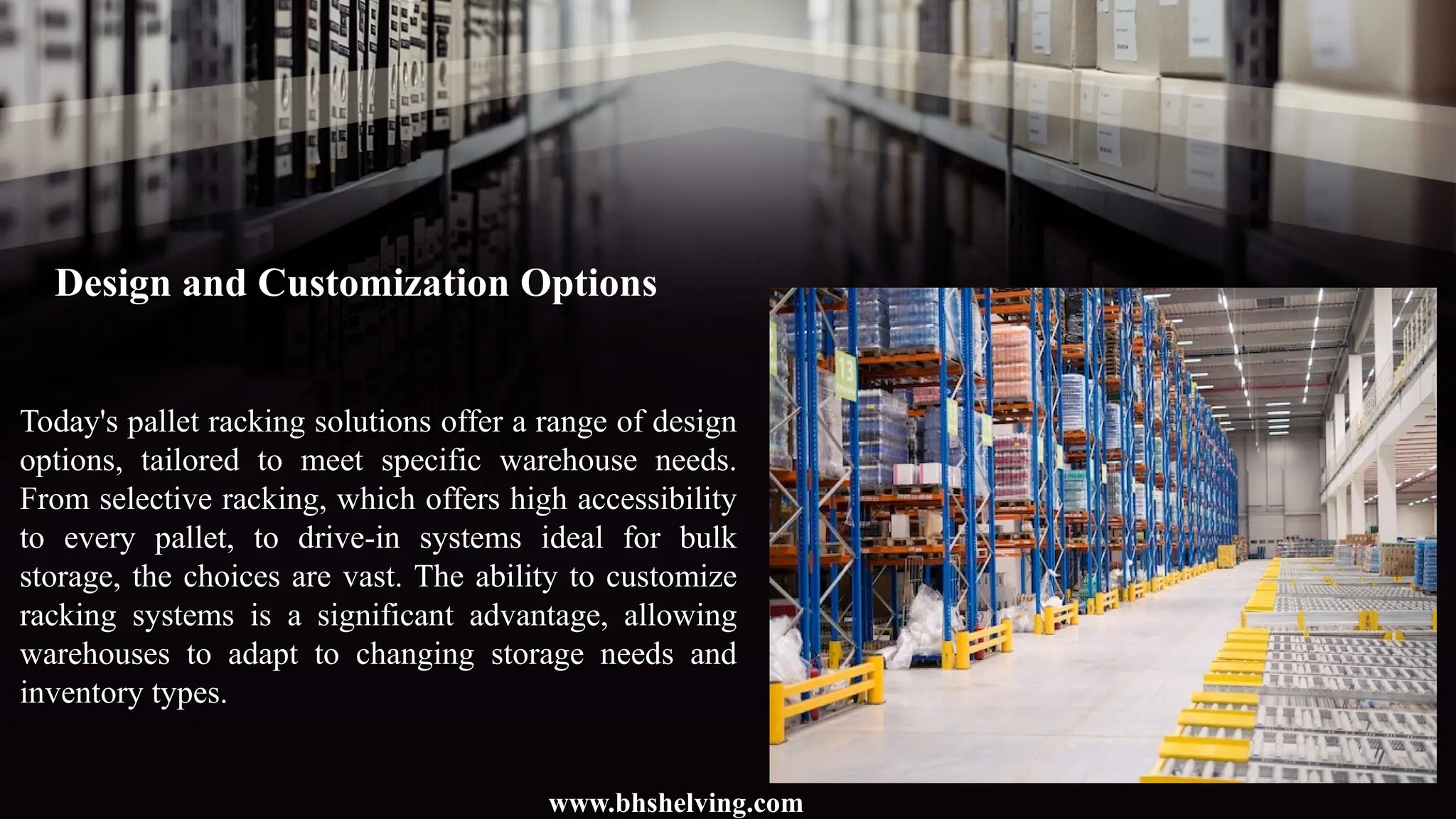 Improve Warehouse Efficiency With Industrial Pallet Racking Systems | PPT