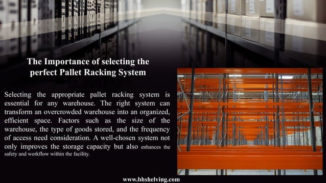 Improve Warehouse Efficiency With Industrial Pallet Racking Systems | PPT