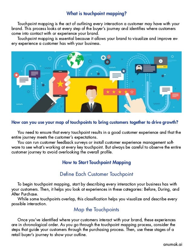 Improve Your Customer Journey With Touchpoint Mapping | PDF