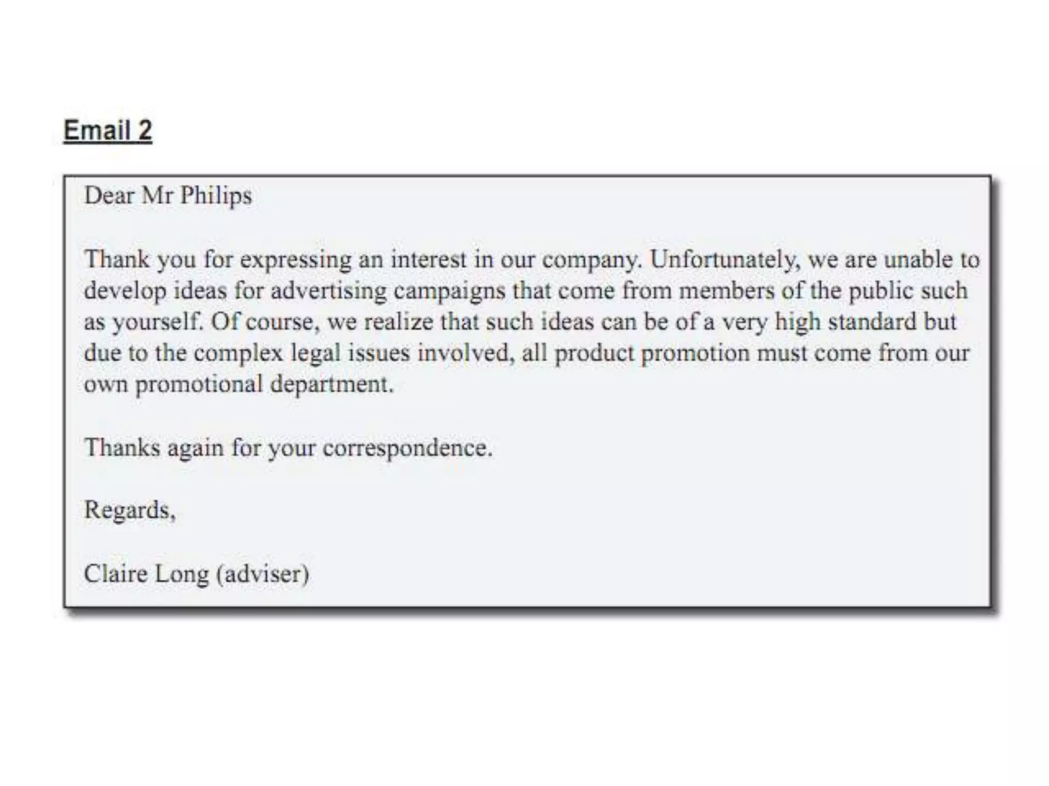 Improve your email skills | PPTX