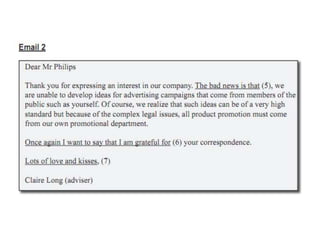 Improve your email skills | PPTX