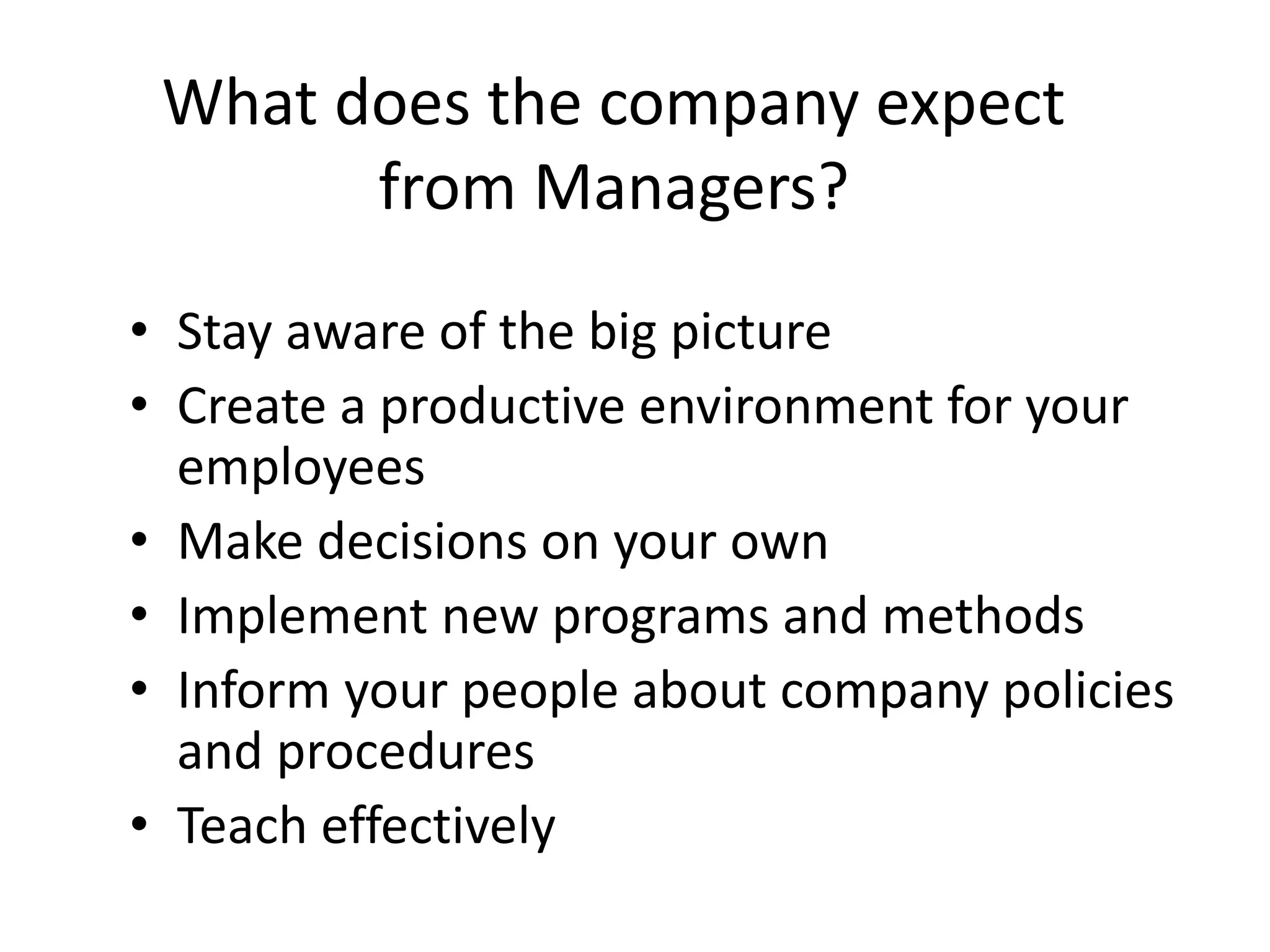 Improve your management skills | PPTX